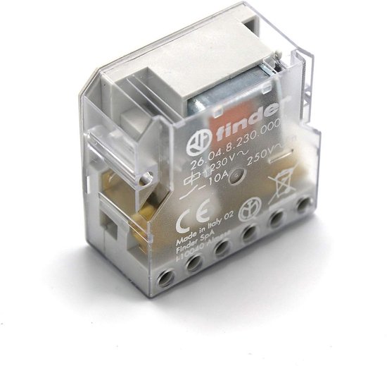 Impulsrelais 4 Sequenties Elektrisch 2 Contacten DIN-Rail Montage 230V ...