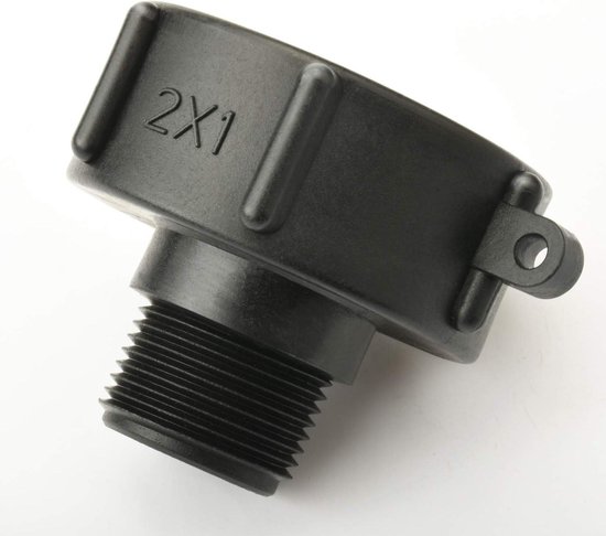 Tank Adapter Plastic Slang Tap Connector met 1 "Grof Schroefdraad voor ...