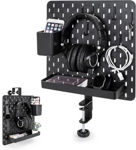 Bureau Afscheiding met Organizer - Klembord voor Desktop Scheidingswand ...