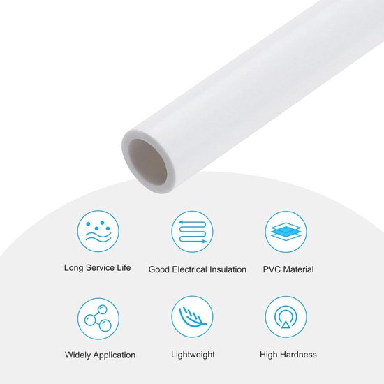 Ronde PVC Buis 5mm Doorsnede voor Tuin Hobby en Kabelbescherming | bol