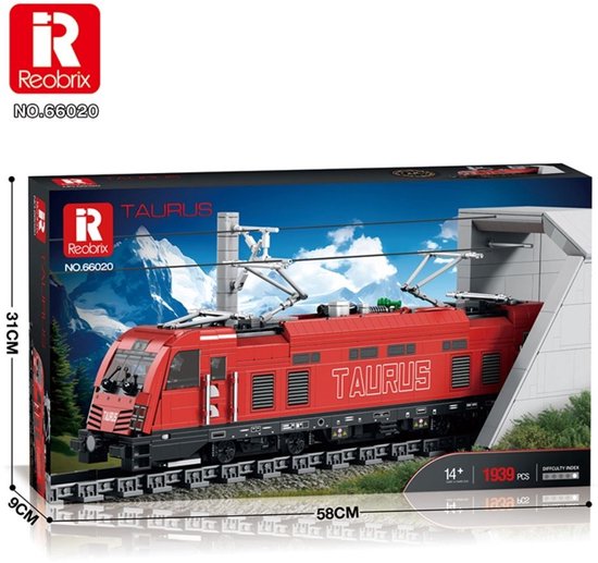 Reobrix 66020 Taurus trein retro classic bouwset | Locomotief city ...