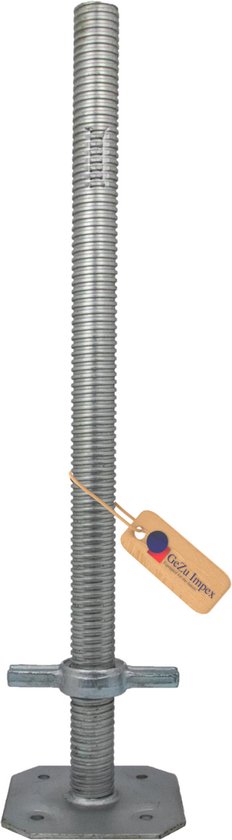 GEZU IMPEX Steiger spindel Gegalvaniseerd Set van 8 650 x 38 mm ...