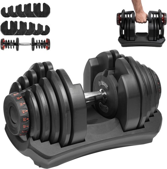 Dumbbell – Halter – Verstelbare Halter – Gewicht – Krachttrainer ...