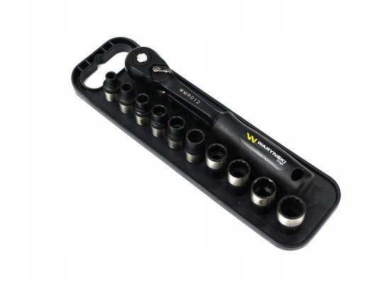 Waryński 3/8" Ratelsleutel & Dop Set (12-delig) | bol