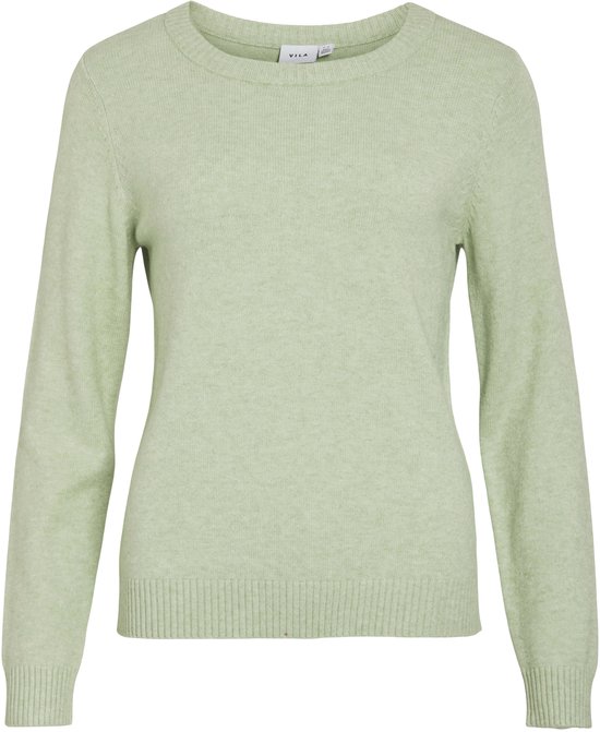 VILA - VIRIL O-NECK L/S KNIT TOP - NOOS - Dames - Gebreide truien | bol