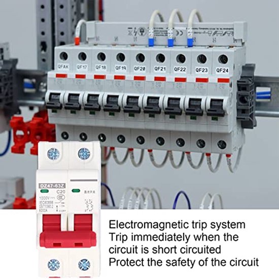 DC-scheidingsschakelaar voor fotovoltaïsche systemen - 1000V 20A | bol