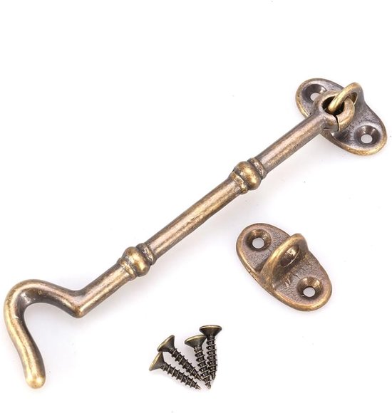 Cabin Hook Brass - Cabin Door Hook - Wind Hook - Window Door Hook ...