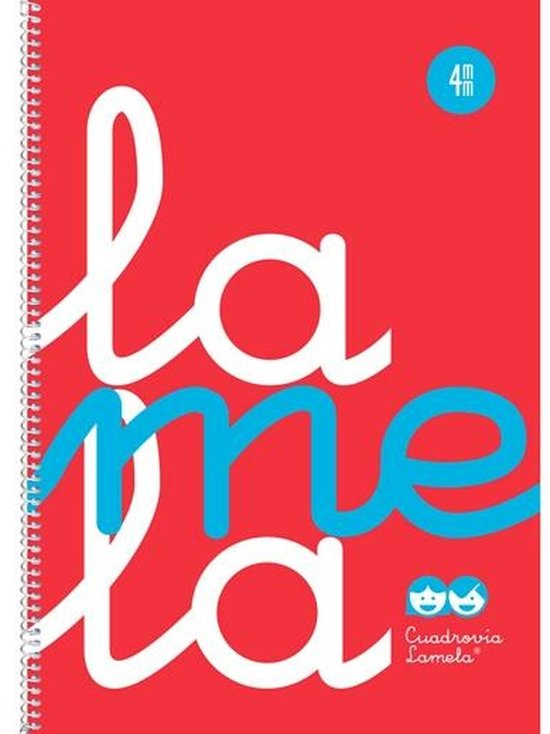 Boek over Ringen Lamela Rood Din A4 80 Lakens (5 Stuks) | bol