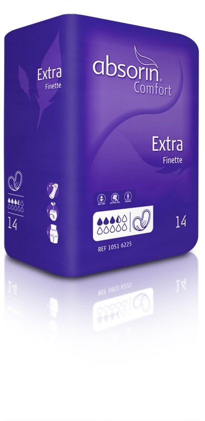 Absorin Comfort Finette Extra- 14 stuks | bol