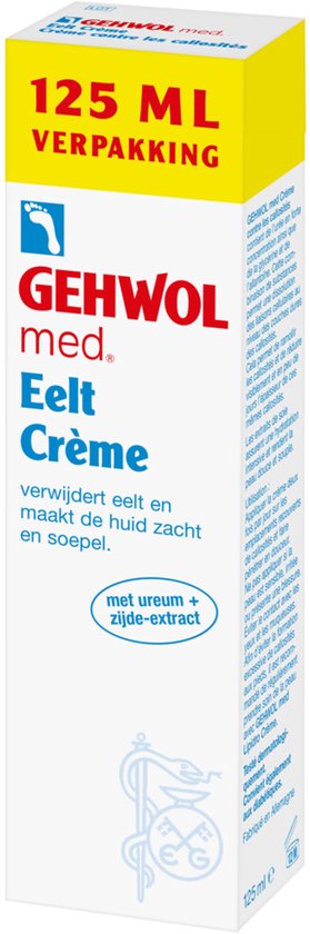 Gehwol Eelt Crème - Vermindert eelt - Maakt huid zacht & soepel - 125 ...