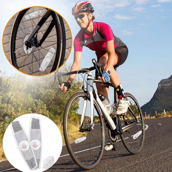 Allecto plus - Spaakreflectoren voor fietswagen, mountainbike ...