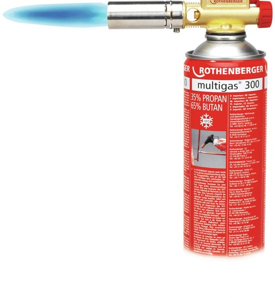ROTHENBERGER EASY FIRE-set, met Multigas 300, 7/16", EU - 35... | bol