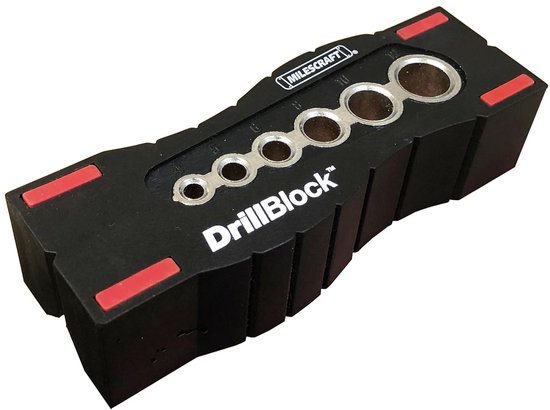 Boormal Drill Block met metrische boorgleider voor precisieboren | bol