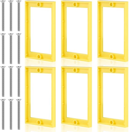 Allecto plus - 6 stuks Stopcontactverlengers voor Elektrische Dozen met ...