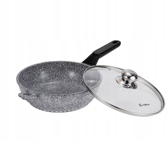 Marmite Pan 24 cm met deksel - Antiaanbaklaag en inductie | bol
