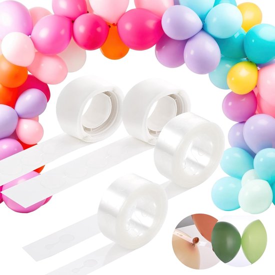 Balloon Garland Band Set - 8 Rolls Balloon Garland Tape - 4 Rolls ...