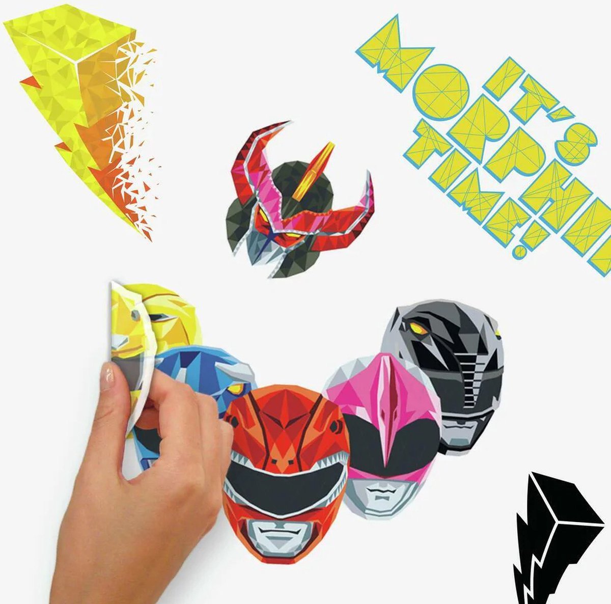 Roommates Muursticker Power Rangers 79,6 Cm Vinyl 9-delig | bol.com