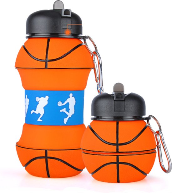 Opvouwbare drinkfles - sport waterfles 550 ml - opvouwbare waterfles ...