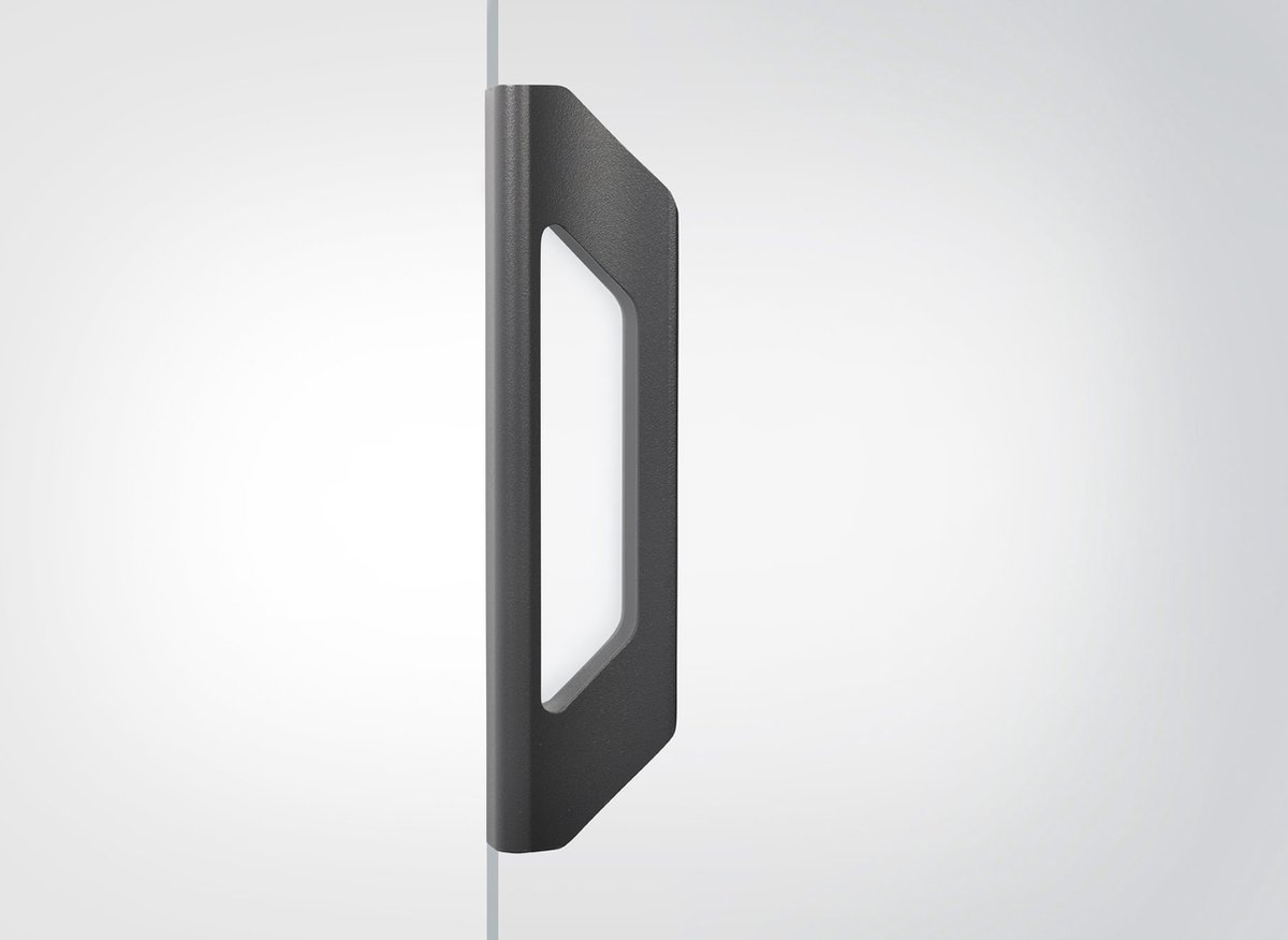 Tebaflex | Zelfklemmende greep Antraciet | Handgreep Antraciet voor ...