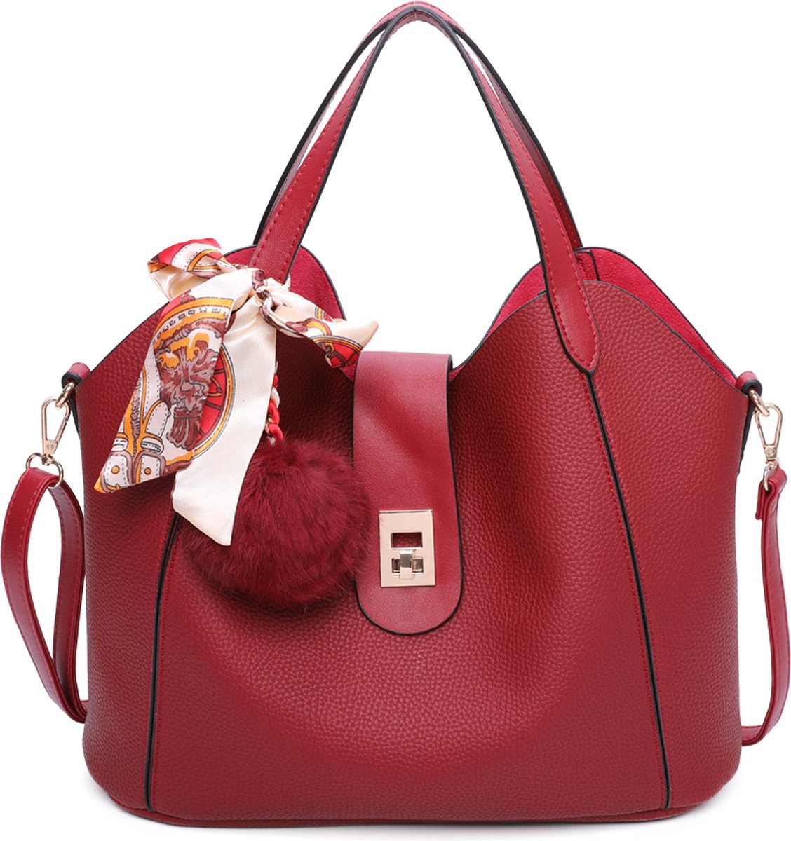 Gallantry - Handtas - Schoudertas - Dames tas - D. Red | bol.com