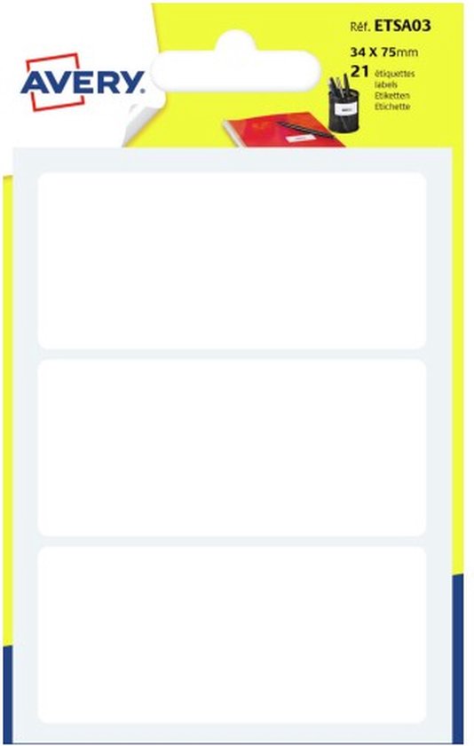 Avery ETSA03 étiquette à imprimer | bol