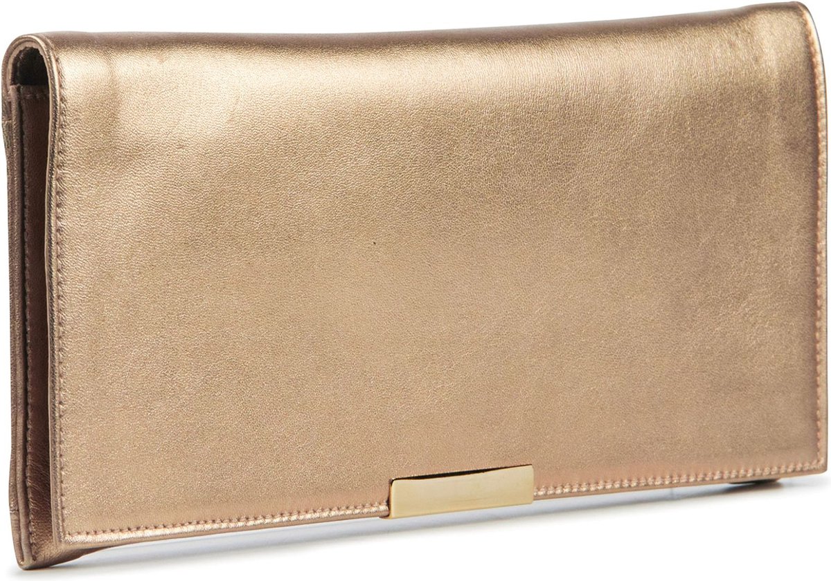 Lodi Clutch Dames / Handtas - Leer - L1300/L1400 met - Rose goud | bol.com