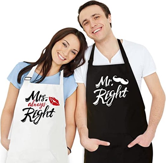 Keukenschort Set – Keuken Textiel Accessiores – Kitchen Apron – Chefs ...