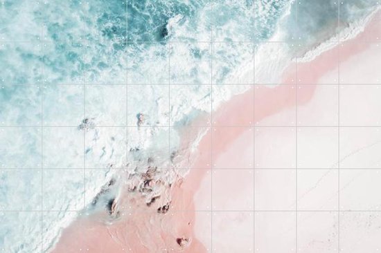 IXXI Aerial Ocean Swirl - Wanddecoratie - Fotografie - 180 x 120 cm ...