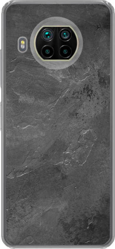 Telefoonhoesje Geschikt voor Xiaomi Mi 10T Lite 5G hoesje - Structuur - Cement - Beton... | bol