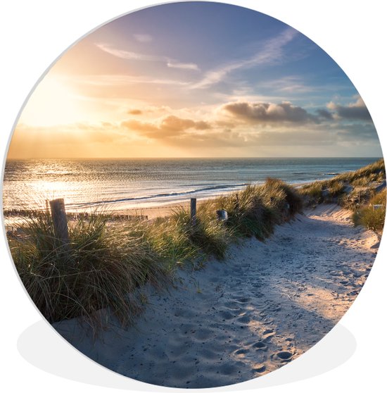 WallCircle - Wandcirkel - Muurcirkel - Kunststof - Strand - Zee - Duin ...