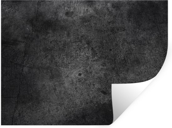 Muurstickers - Sticker Folie - Beton - Structuur - Retro - Zwart ...