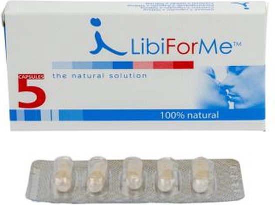 LibiForMe - Voor Mannen - 5 Capsules | bol