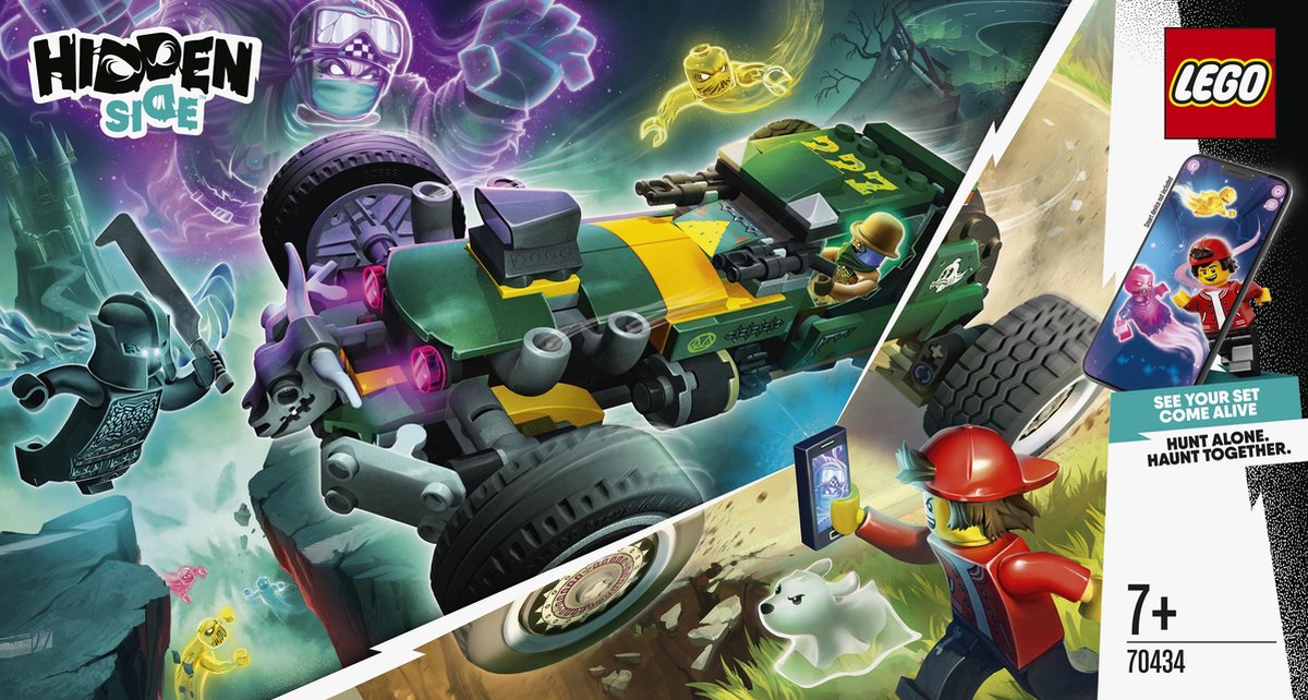 LEGO Hidden Side Bovennatuurlijke Racewagen - 70434 | bol.com