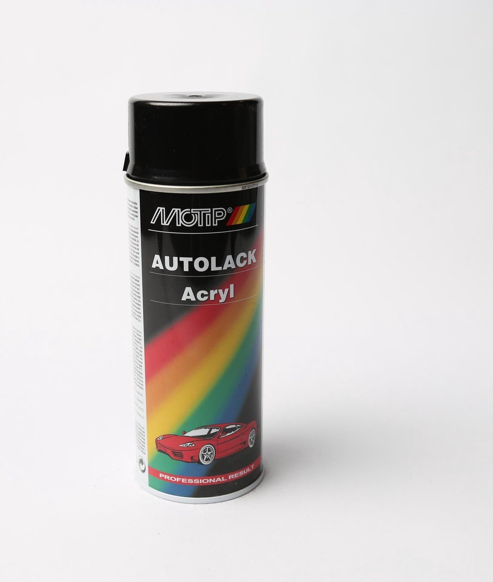 MoTip 51011 spuitbus Zwart Metallic - 400ml | bol.com
