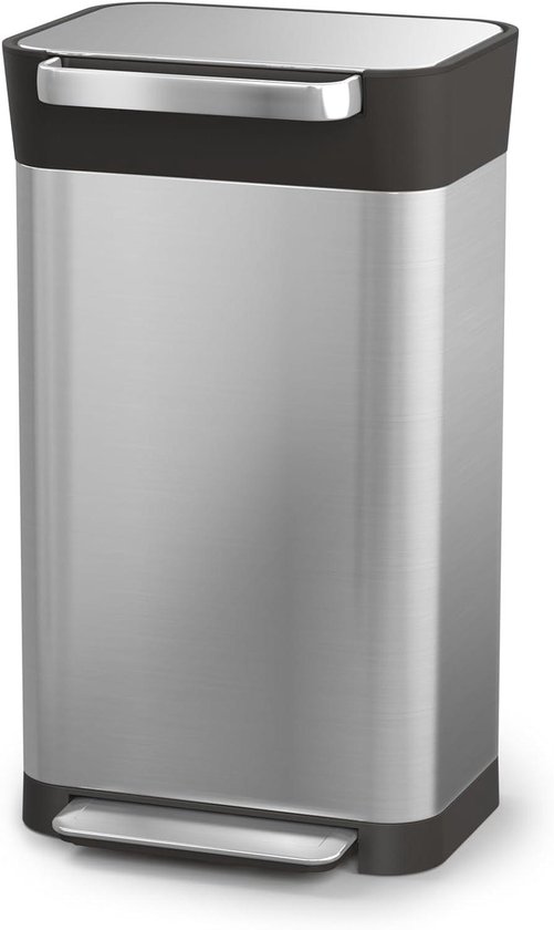 Compressing Bin - Kitchen waste bin met filter - 90L capaciteit - 10 ...