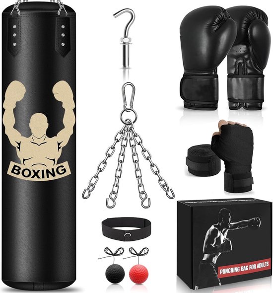 Thuys – Boksset – Boksstandaard – Boksbal – 7 – in – 1 Bokszak – 35 x ...