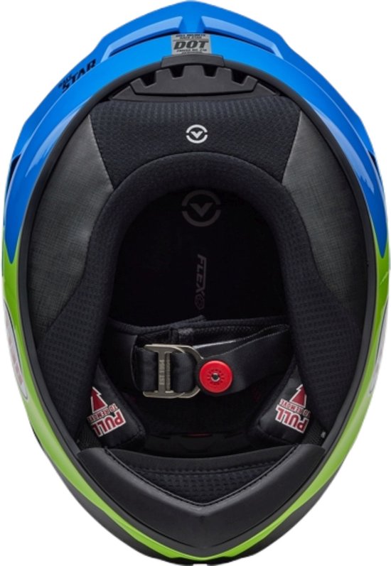 Bell Race Star DLX RSD Corsa Carbon Blue Neon Yellow Black Full Face ...