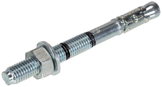 Rawl - Goujons d'ancrage - M12 x 125 mm - R-XPT ETA Option 7 - Galvanisé (50 pièces) | bol