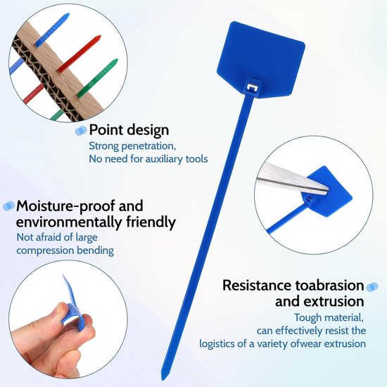 Allecto Plus - Kabelmarkering Kabelbelettering Tags 250 mm x 3 mm ...