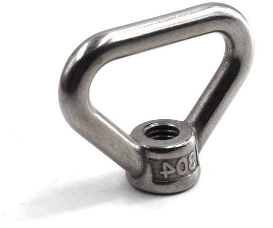 Allecto Plus - Hijsmoer Ring driehoek vorm roestvrijstalen moer - Pack ...