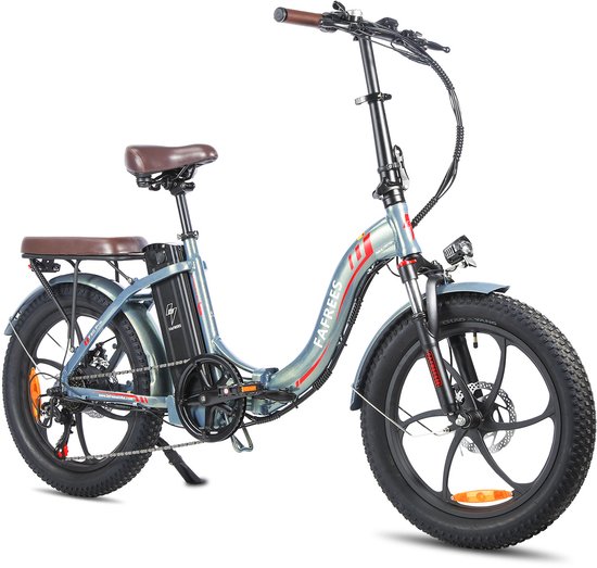 Elektrische Vouwfiets | E-Bike | 20 x 3.0 Inch Dikke Banden | 36V 18Ah ...