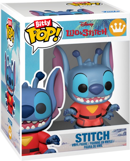 Lilo & Stitch Stitch and The Red One (Bitty Pop! Ride) vinylfiguur ...