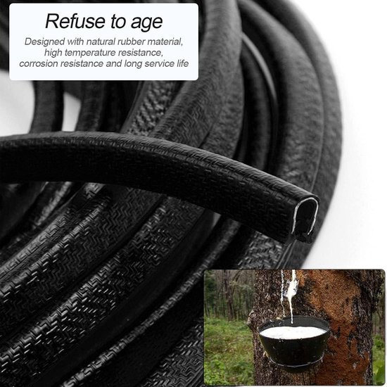 Allecto Plus - Autodeur randbeschermer 5 meter universele autodeur ...