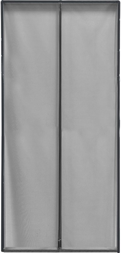 Luance Opzet deurhor met frame - magnetische sluiting - grijs - 100 x ...