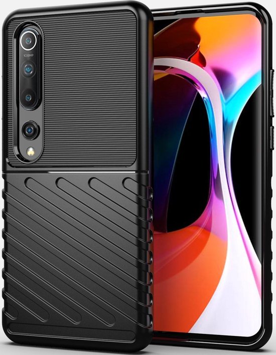 Hoesje geschikt voor Xiaomi Mi 10 - Back cover - Flexibel TPU ...