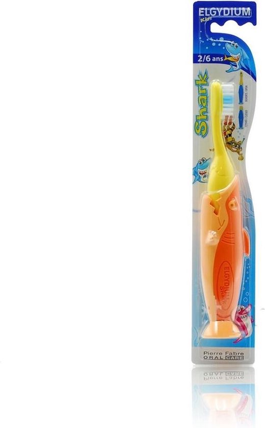 Elgydium Tandenborstel Kind 2-6j Shark | bol