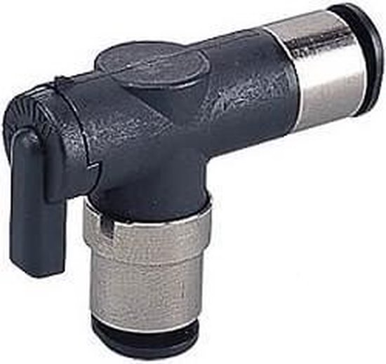 6mm - 4mm Insteek 2-Weg Haakse Kogelkraan Serie 10 - BVLG6-4 | bol