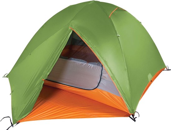 Nigor Ara 2 Trekkerstent - Spinach - 2 Persoons | bol