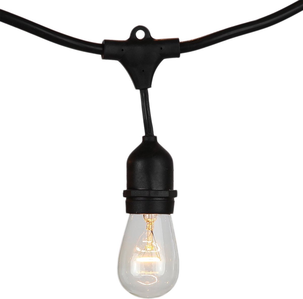 V-tac VT-7135 lichtsnoer - Waterdicht - 10 E27 fittingen - 5 meter ...