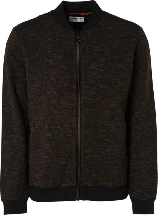 No Excess Vest Full Zip Double Face Zwart (97100904 - 020) | bol.com